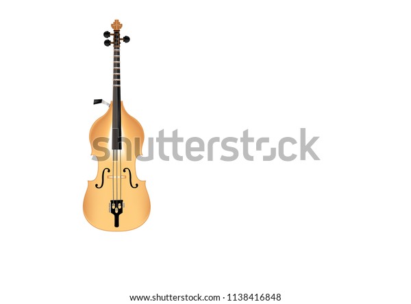 Color Vector Illustration Octobass Many Details Stock Vector (Royalty ...