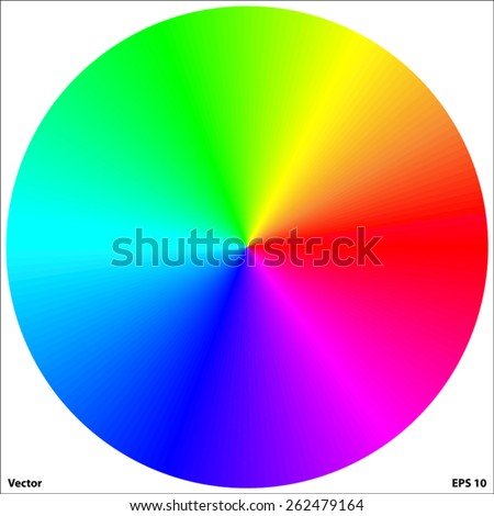 Color Wheel Stock Vector (Royalty Free) 262479164 - Shutterstock