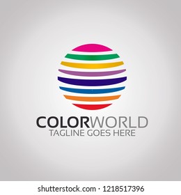 Color World Logo Stock Vector (Royalty Free) 1218517396 | Shutterstock