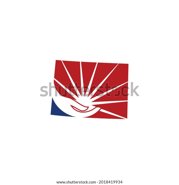 Colorado Care Logo Vector Stock Vector (Royalty Free) 2018419934