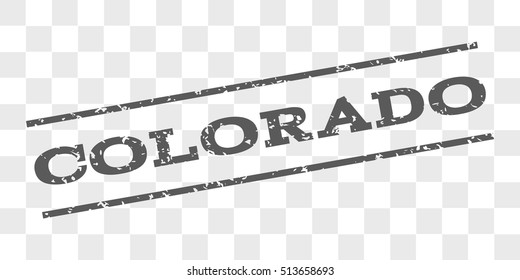 Colorado Watermark Stamp Text Caption Between Stock Vector (Royalty ...