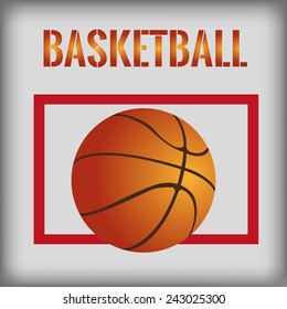 Flashcard Letter B Basketball Illustration Stock Vector (Royalty Free ...