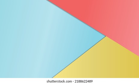 Colored Background Decorations Paper Stock Vector (Royalty Free ...