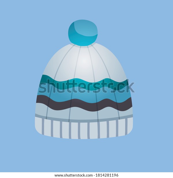 Colored Cartoon Headdress On Colored Background Stock Vector (Royalty ...