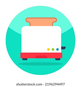 Colored Design Icon Sandwich Maker Stock Vector (Royalty Free ...