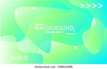 Colored Jelly Background Very Suitable Background Stock Vector (Royalty ...