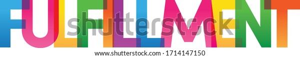 5,207 Word Fulfilment Images, Stock Photos & Vectors | Shutterstock