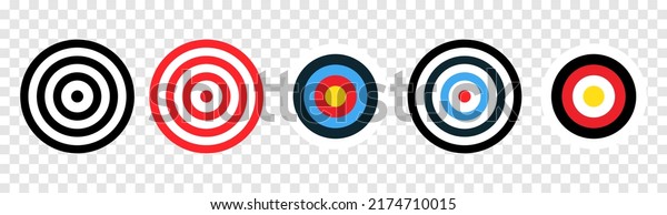 Colored Targets Vector Illustration Stock Image Stock Vector (Royalty ...