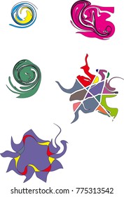 Colored Tattoo Designs Stock Vector (Royalty Free) 775313542 | Shutterstock