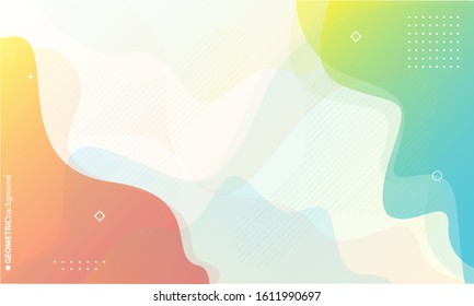 Colorful Abstract Background Designed Web Banner Stock Vector (Royalty ...