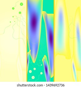 Colorful Abstract Collage Background Temporary Art Stock Vector ...