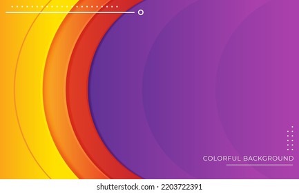 Colorful Abstract Empty Background Design Many Stock Vector (Royalty ...