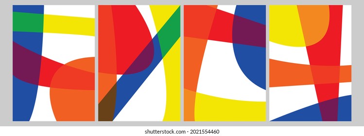 Colorful Abstract Poster Design Stock Vector (Royalty Free) 2021554460 ...