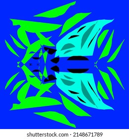 Colorful Abstract Vector Mask Illustration Stock Vector (Royalty Free ...