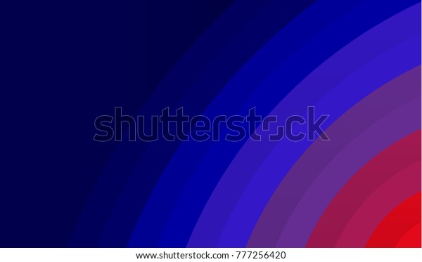 Colorful Arc Abstract Background Design Shadows Stock Vector (Royalty ...