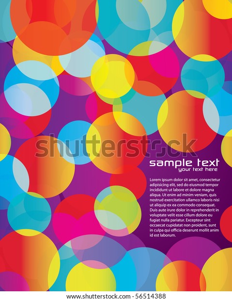 Colorful Background Stock Vector (Royalty Free) 56514388 | Shutterstock