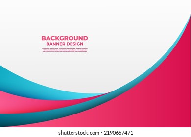 Colorful Background Banner Template Design Stock Vector (Royalty Free ...