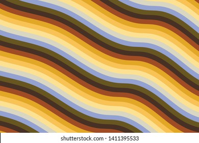 Colorful Background Curved Lines Pattern Design Stock Vector (Royalty ...