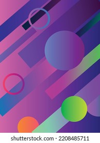 Colorful Background Fot Work Presentation Stock Vector (Royalty Free ...