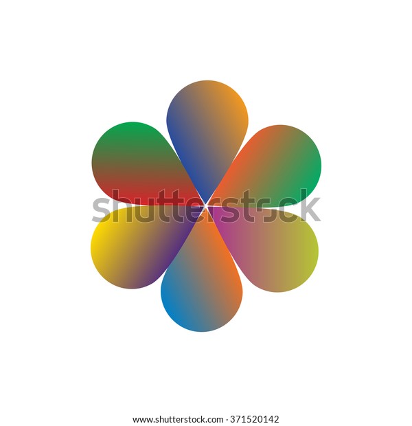 Colorful Background Logo Design Stock Vector Stock Vector (Royalty Free ...
