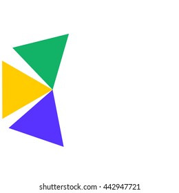 Colorful Background Logo Your Name Stock Vector (Royalty Free ...
