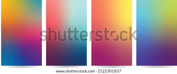 Colorful Background Templates Posters Flyers Backdrops Stock Vector ...