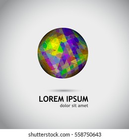 Colorful Ball Logo Vector Stock Vector (Royalty Free) 558750643 ...