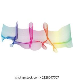 Colorful Blending Background Design Vector Stock Vector (Royalty Free ...
