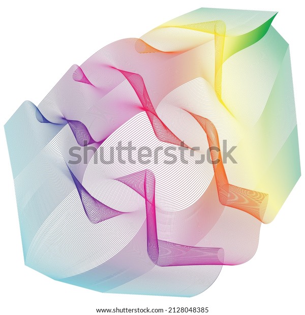 Colorful Blending Vector Background Design Stock Vector (Royalty Free ...