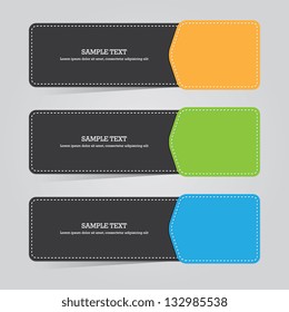 Colorful Bookmarks Stock Vector (Royalty Free) 132985538 | Shutterstock