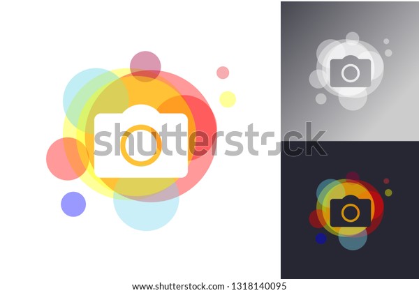 Colorful Camera Logo Inspirations Template Stock Vector (Royalty Free ...