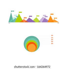 Colorful Chart Stock Vector (Royalty Free) 164264972 | Shutterstock