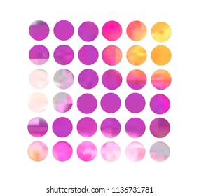 Colorful Circle Gradient Set Modern Abstract Stock Vector (Royalty Free ...