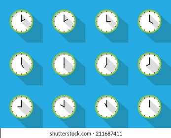 1,269 4 pm clock Images, Stock Photos & Vectors | Shutterstock