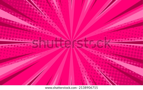 Colorful Comic Cartoon Background Design Stock Vector (Royalty Free ...