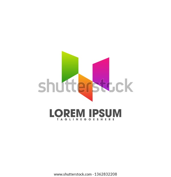 Colorful Concept Illustration Vector Abstract Template Stock Vector ...