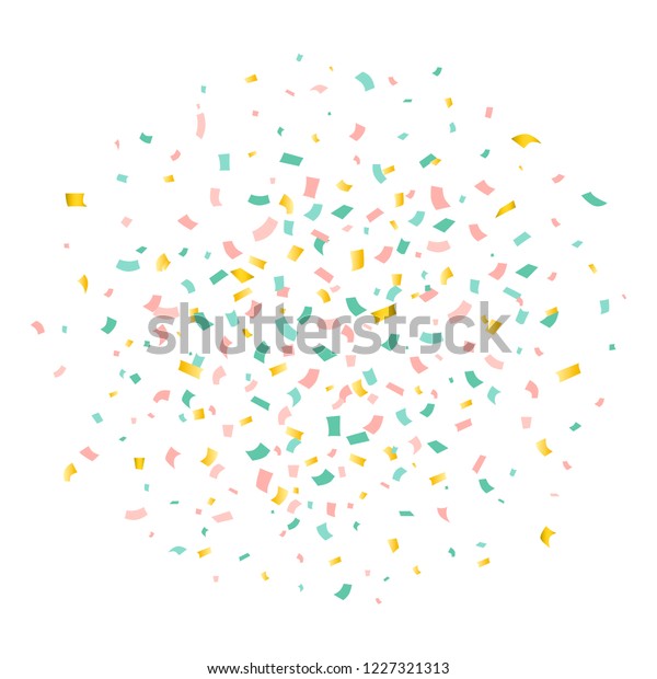 Colorful Confetti Background Explosion Vector Stock Vector (Royalty Free) 1227321313 | Shutterstock
