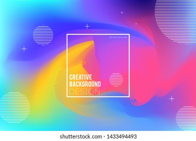 Colorful Creative Background Modern Page Design Stock Vector (Royalty ...