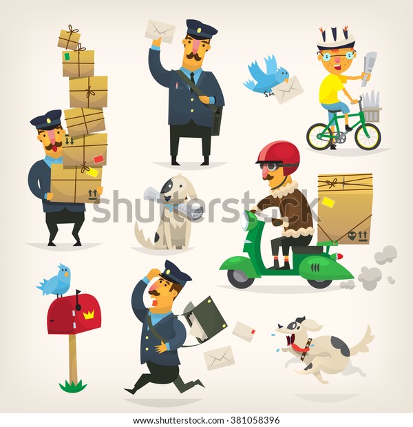376 Dog Mailman Images, Stock Photos & Vectors | Shutterstock
