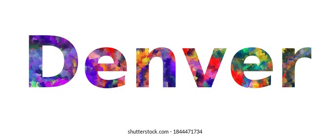 833 Denver text Images, Stock Photos & Vectors | Shutterstock