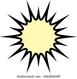 Colorful Explosion Speech Balloon Stock Vector (Royalty Free ...