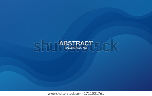 Colorful Geometric Background Blue Elements Fluid Stock Vector (Royalty ...