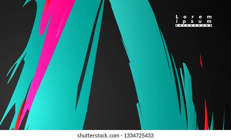 Colorful Geometric Backgrounds Simple Form Composition Stock Vector ...