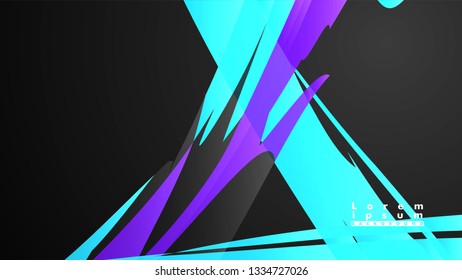 Colorful Geometric Backgrounds Simple Form Composition Stock Vector ...