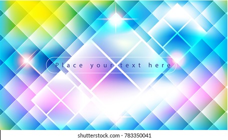Colorful Geometric Squares Stock Vector (Royalty Free) 783350041 ...