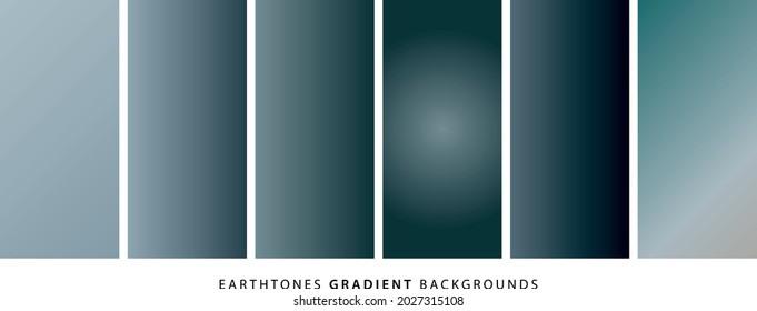 Colorful Gradient Set Hot Cold Color Stock Vector (Royalty Free ...