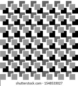 Colorful Grid Frame Swivel Pattern Stock Vector (Royalty Free ...