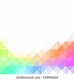 Colorful Grid Mosaic Background Creative Design Stock Vector (Royalty ...