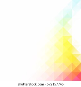 Colorful Grid Mosaic Background Creative Design Stock Vector (Royalty ...