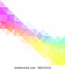 Colorful Grid Mosaic Background Creative Design Stock Vector (Royalty ...